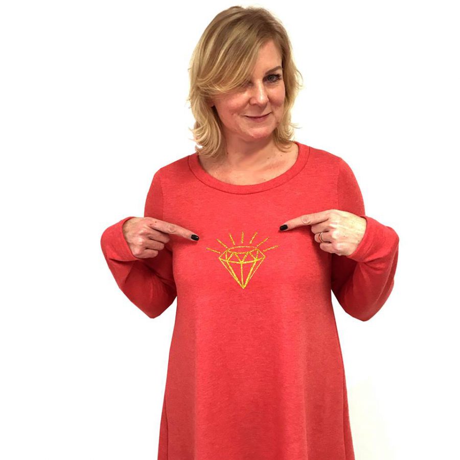 Plotterdatei "Diamant" - erbsünde - Schnittmuster zum Selbernähen