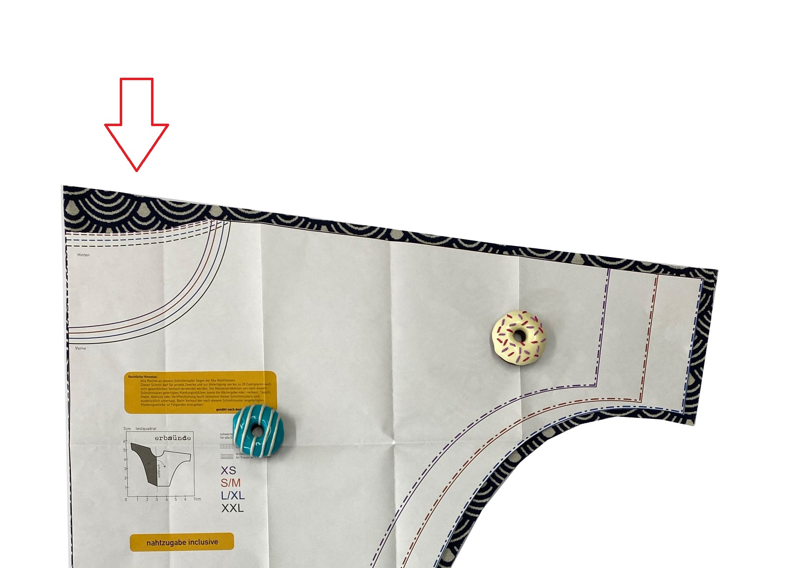 Halsausschnitt anpassen - erbsünde - Schnittmuster zum Selbernähen